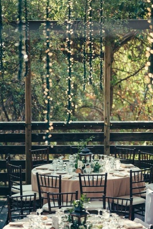 30 Stunning Woodland & Forest Wedding Reception Ideas