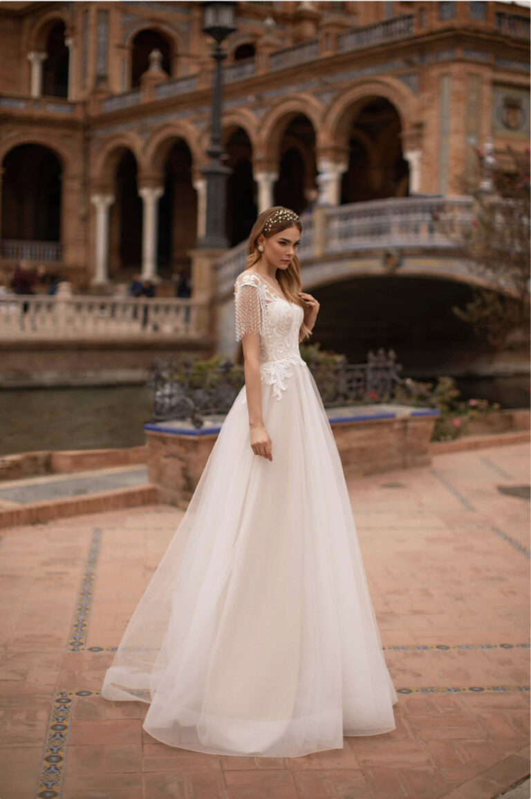 Nora Naviano and her De Sevilla con Amor 2021 wedding dress collection