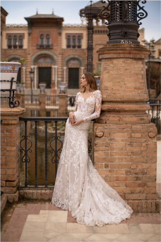 Nora Naviano and her De Sevilla con Amor 2021 wedding dress collection